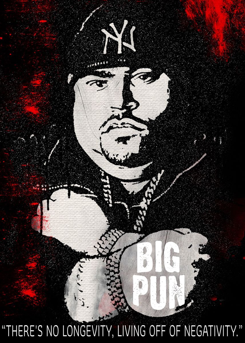 'Big Pun' Poster by TI KI | Displate