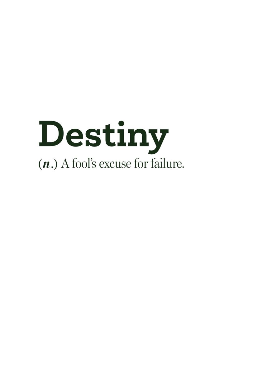 'Destiny' Poster, picture, metal print, paint by Mr Jackpots | Displate