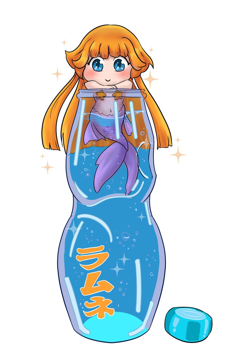 'Ramune japanese box' Poster, picture, metal print, paint by Elisabetta ...