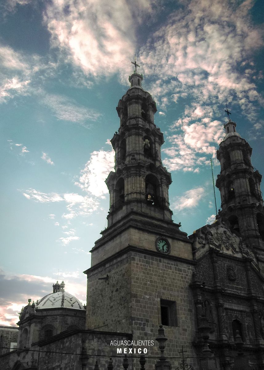 'Cathedral' Poster, picture, metal print, paint by Checo Rh | Displate