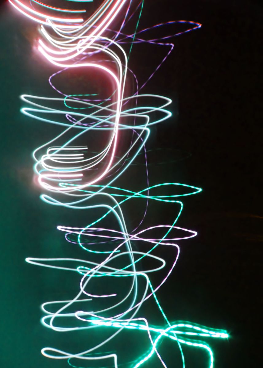 'Neon lights 4' Poster by OccultFX | Displate