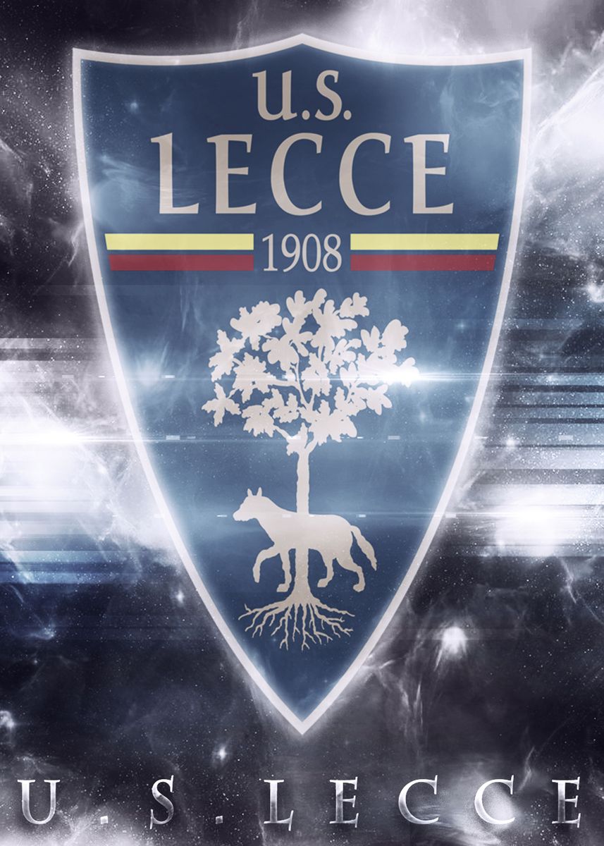 'US Lecce' Poster, picture, metal print, paint by MarjorieC Newlin ...