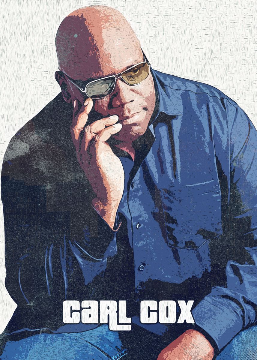 'Carl Cox' Poster, picture, metal print, paint by Dillon Holden | Displate