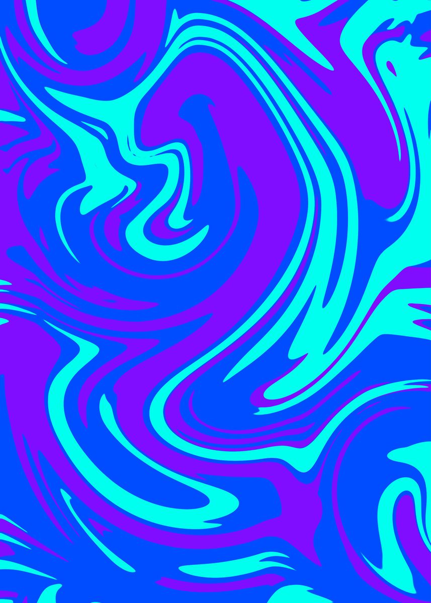 'Daily Dose of Abstract 2' Poster, picture, metal print, paint by Liam ...