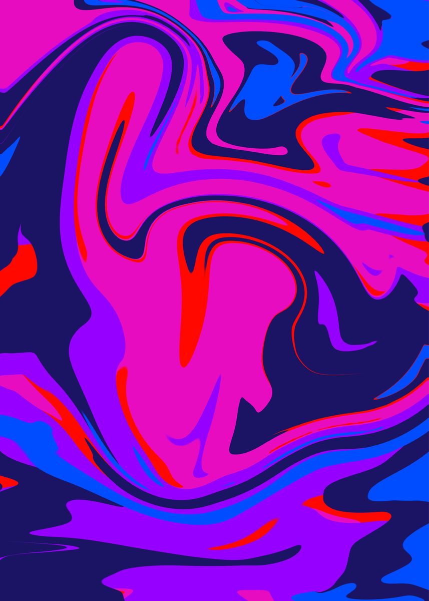 'Daily Dose of Abstract 1' Poster by Liam Truong | Displate