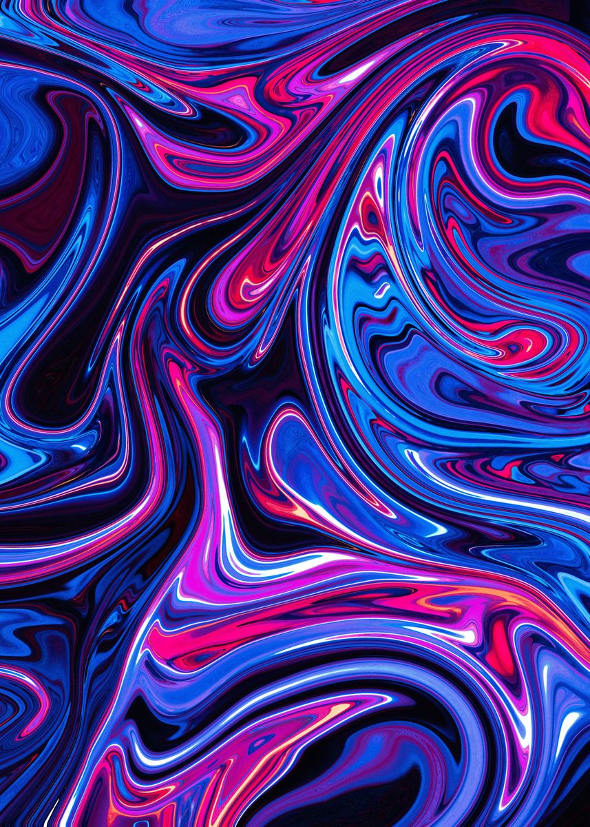 'Daily Dose of Abstract 17' Poster by Liam Truong | Displate