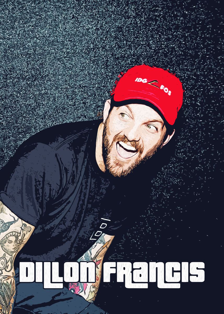 'Dillon Francis' Poster by Dillon Holden | Displate