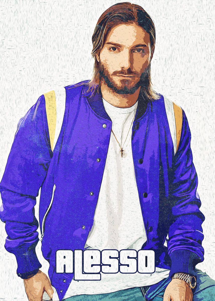 ' Alesso' Poster by Dillon Holden | Displate