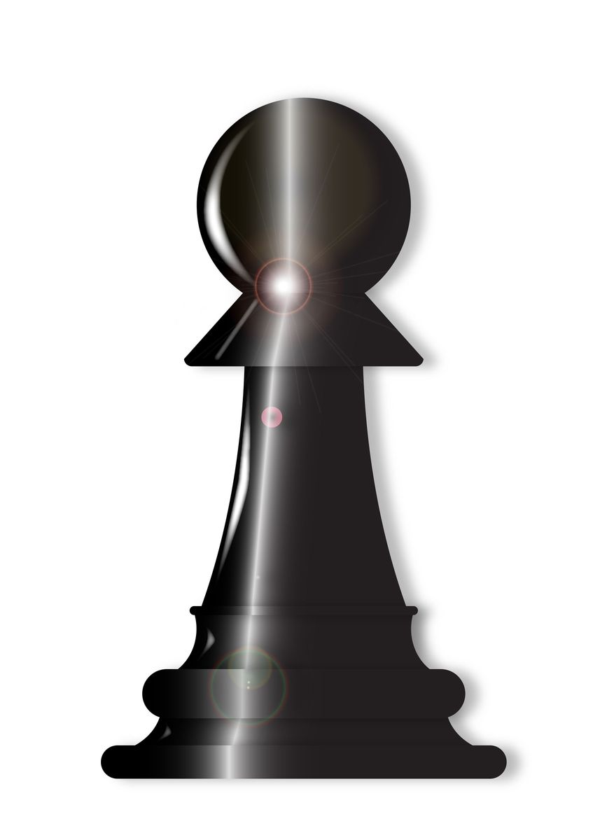 'Chess Pawn' Poster, picture, metal print, paint by HomeStead Digital ...