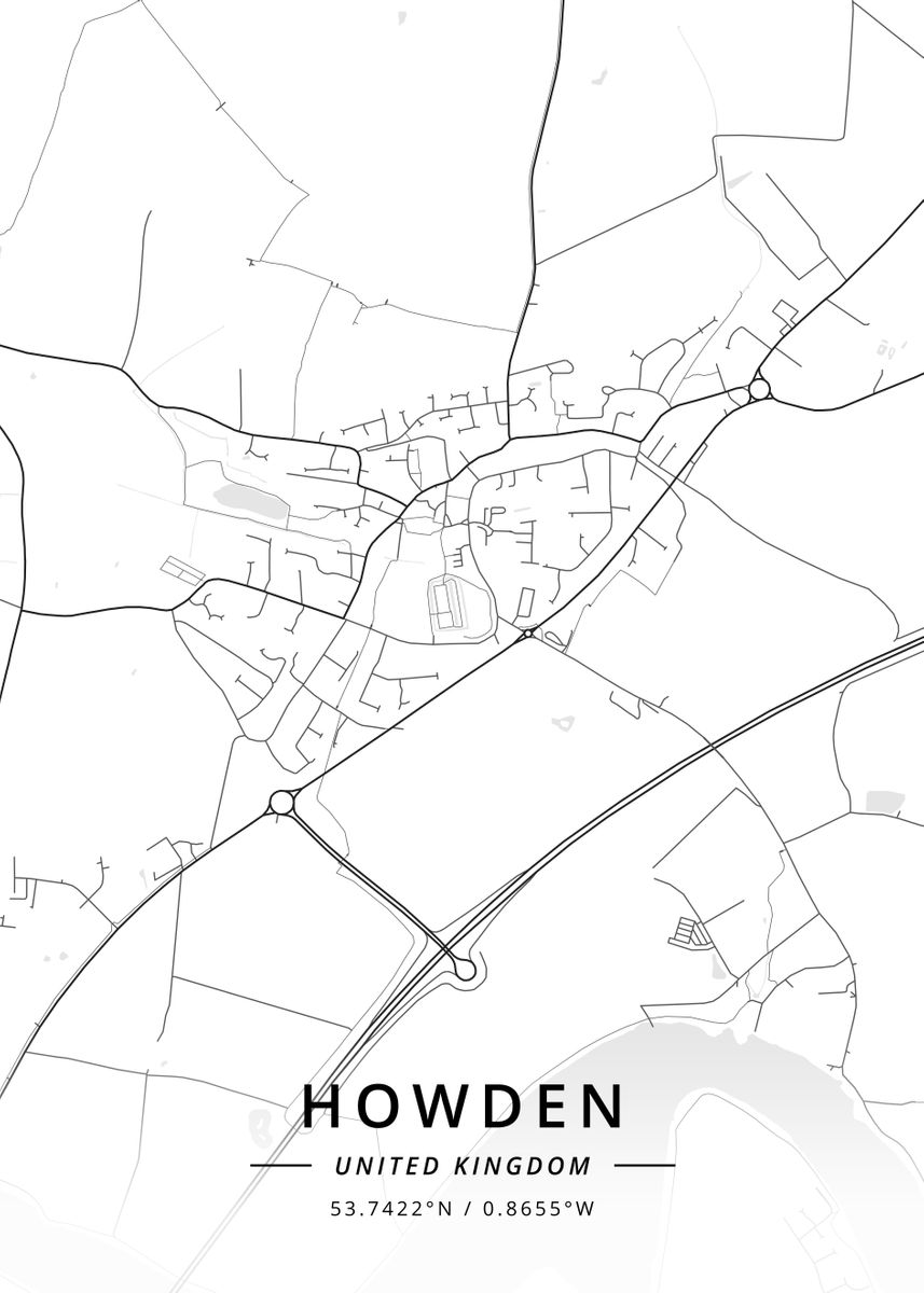 'Howden United Kingdom' Poster, picture, metal print, paint by Designer ...