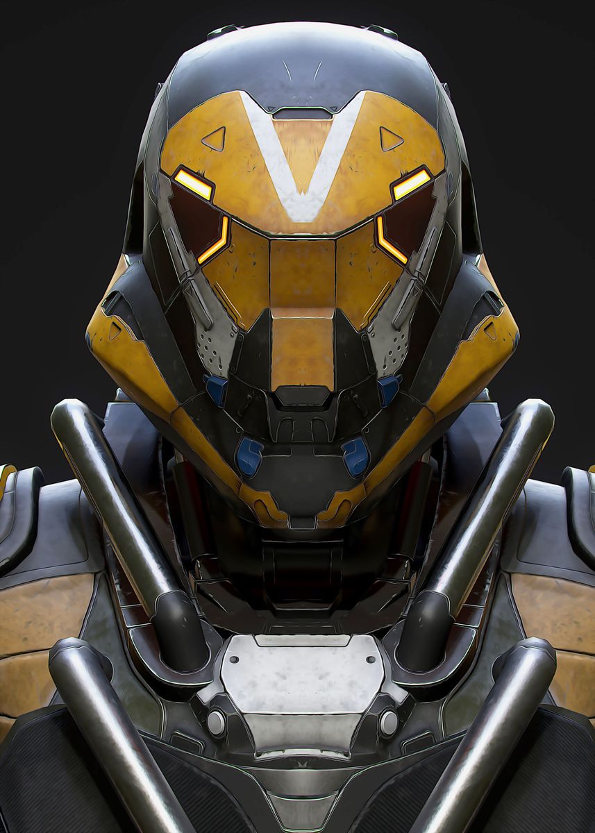 'Anthem 4' Poster, picture, metal print, paint by gameco | Displate