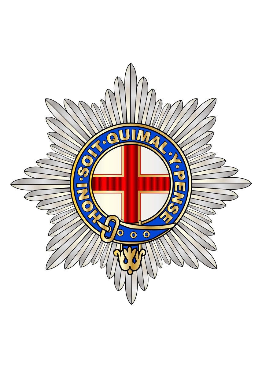 'Coldstream Guards Emblem' Poster, picture, metal print, paint by ...