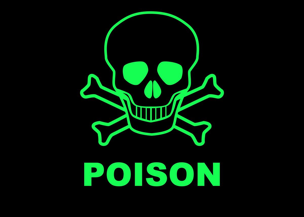 'Poison' Poster by HomeStead Digital | Displate