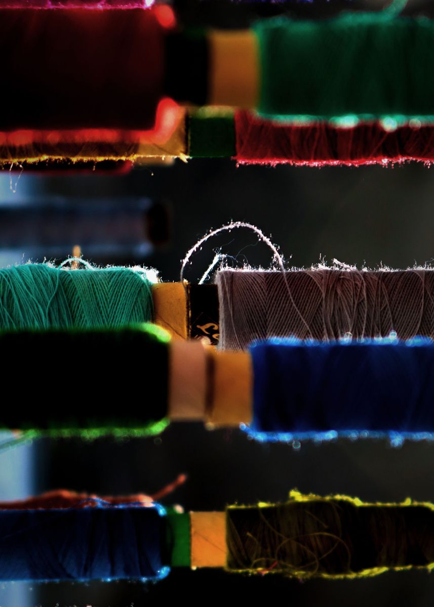 'Threads' Poster by Sajjad Ahmad | Displate