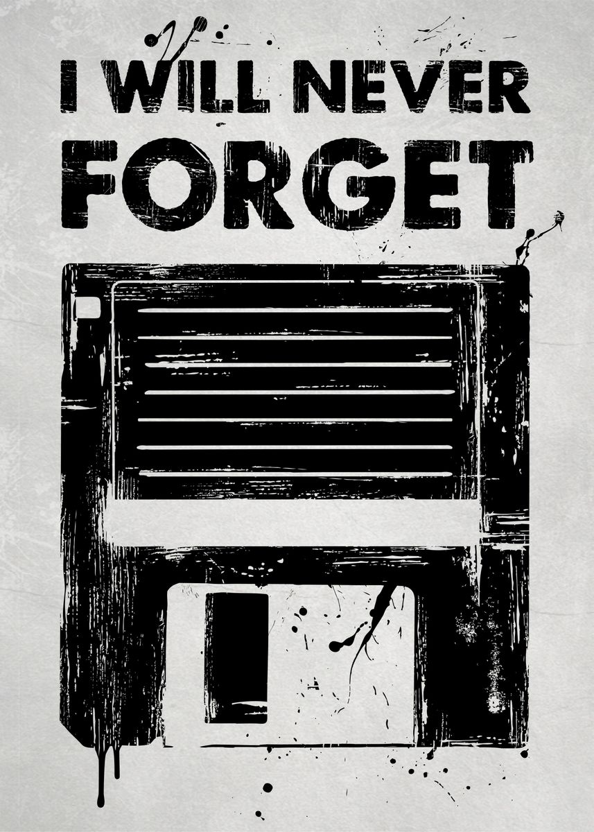 'Never forget 2' Poster by Olivier Delmas | Displate