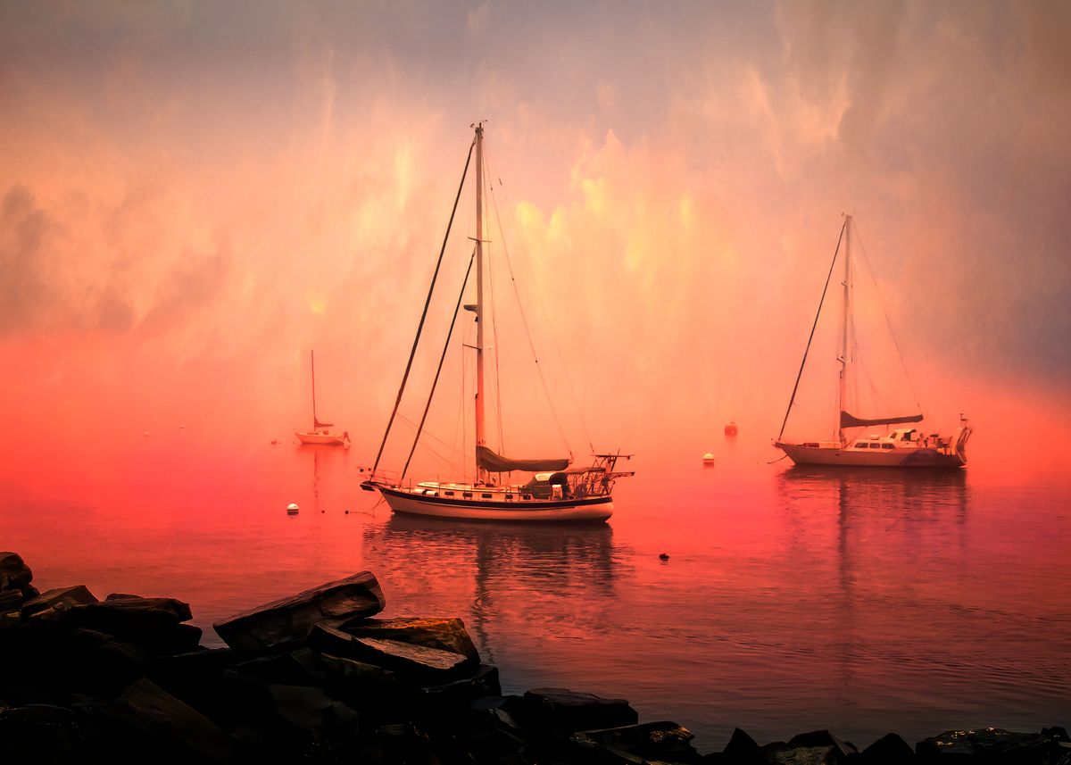 'Red Sea' Poster by Bob Orsillo | Displate