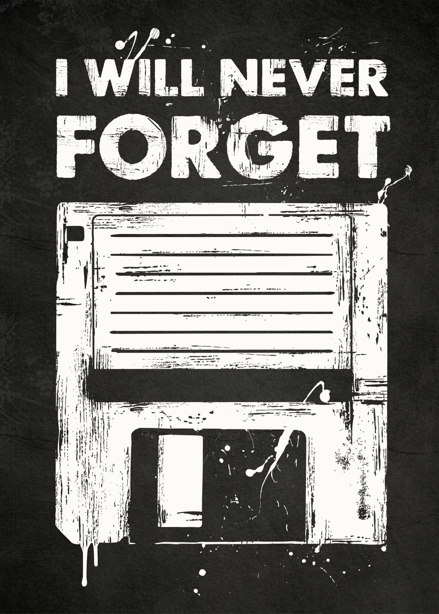 'Never forget 3' Poster by Olivier Delmas | Displate