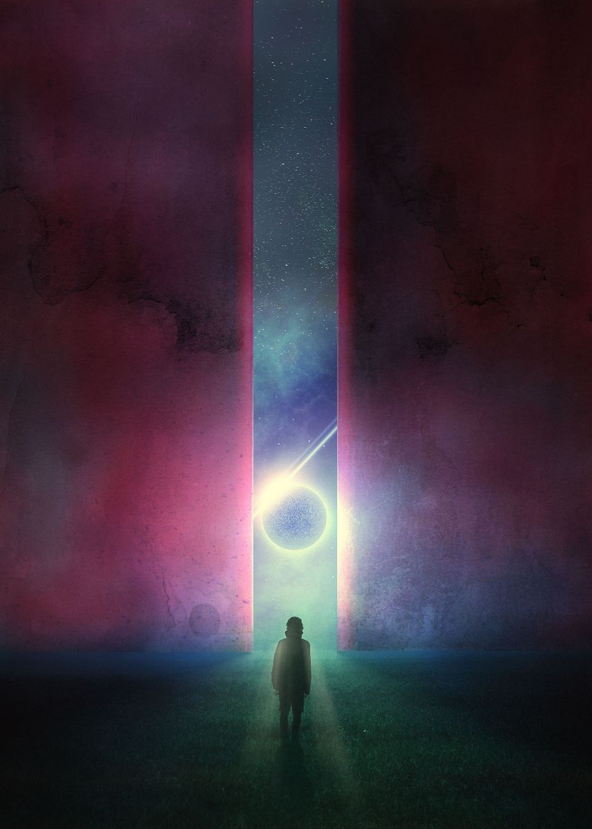 'Gate' Poster by Patryk Andrzejewski | Displate