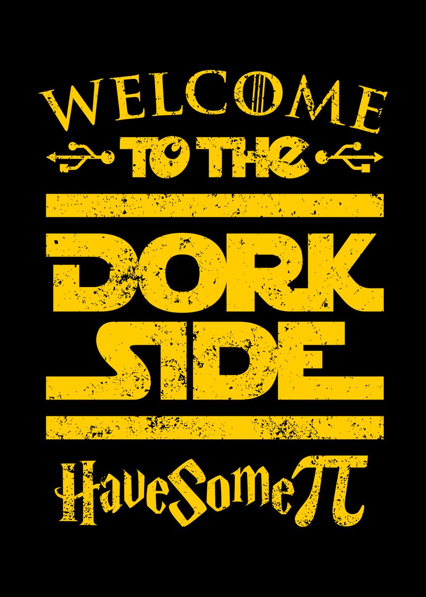 'The Dork Side' Poster, picture, metal print, paint by emodist creates ...