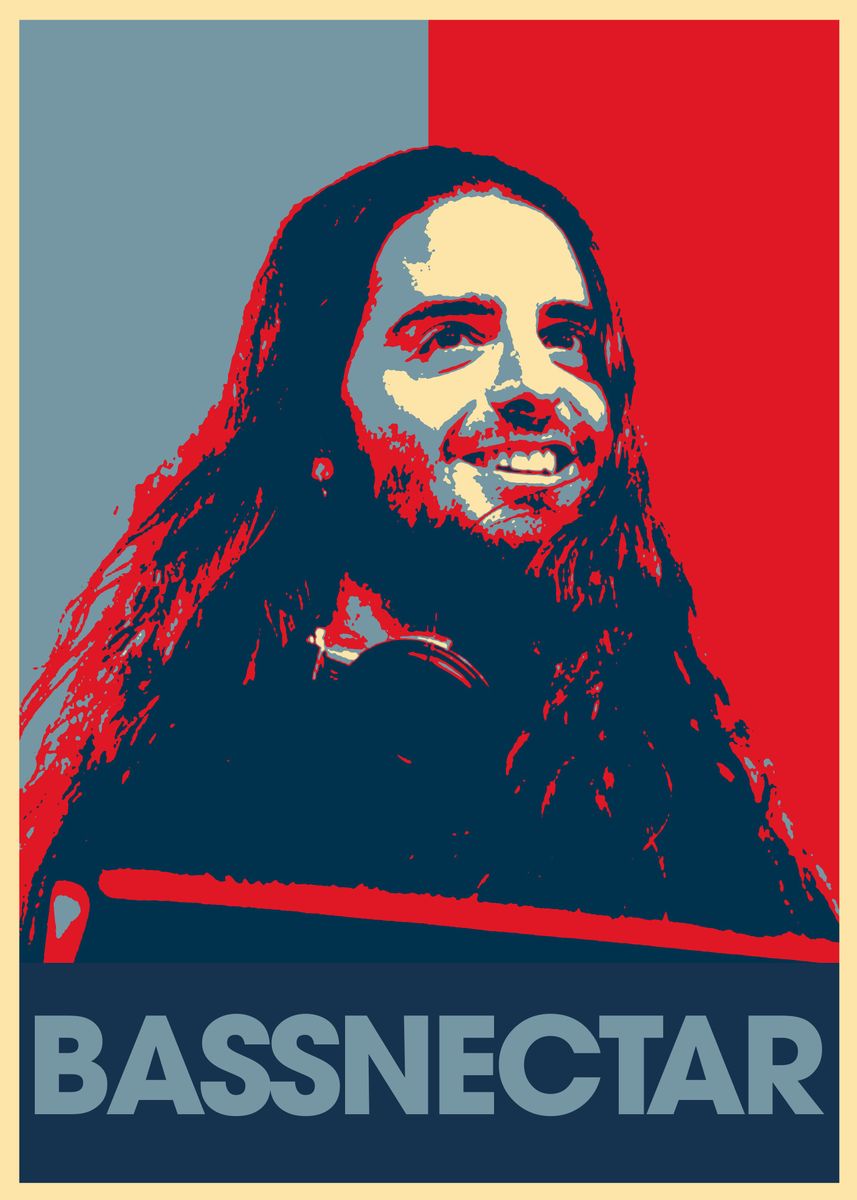 'Bassnectar' Poster, picture, metal print, paint by Cantrell Griffith ...