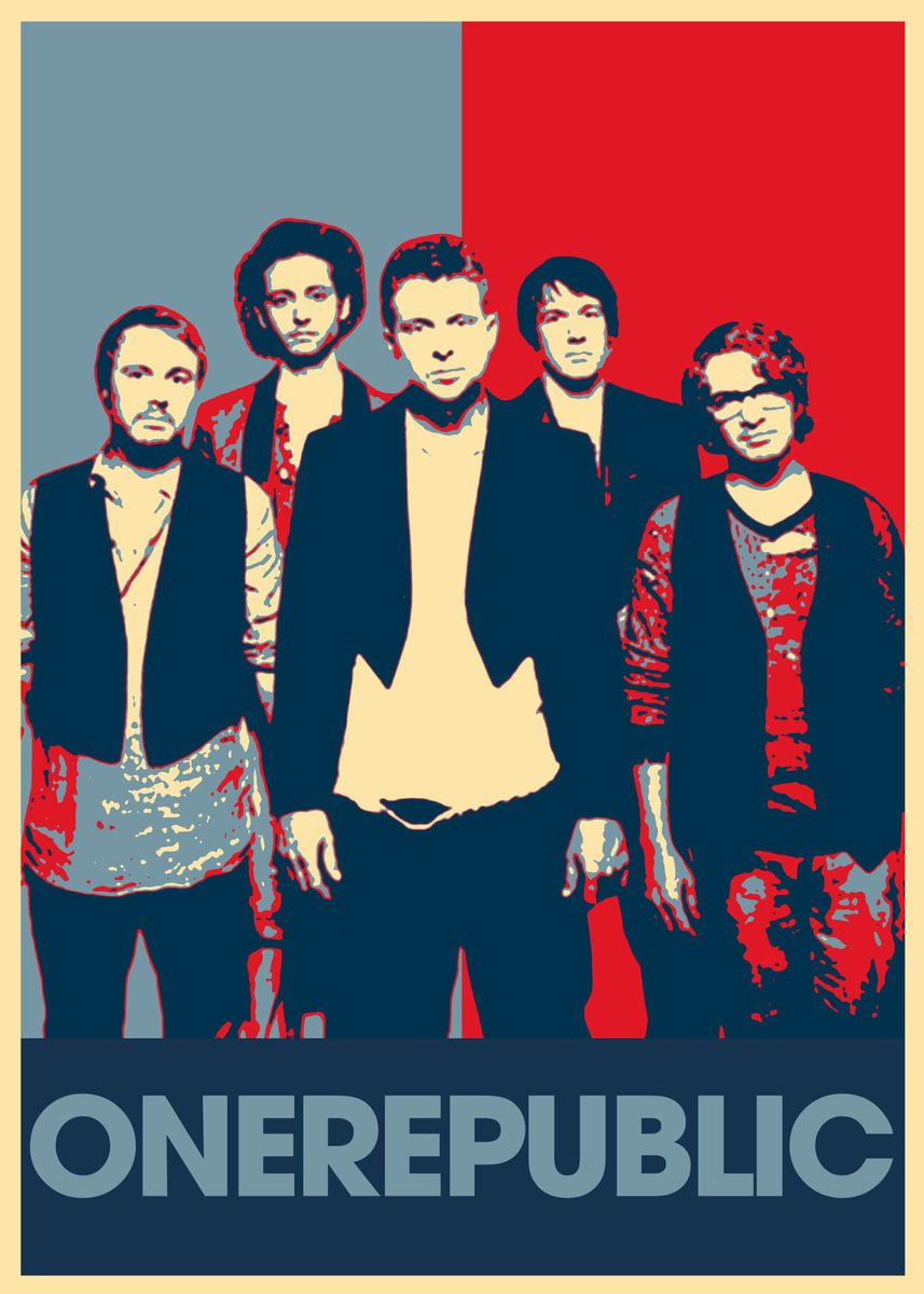 'OneRepublic' Poster, picture, metal print, paint by Cantrell Griffith ...
