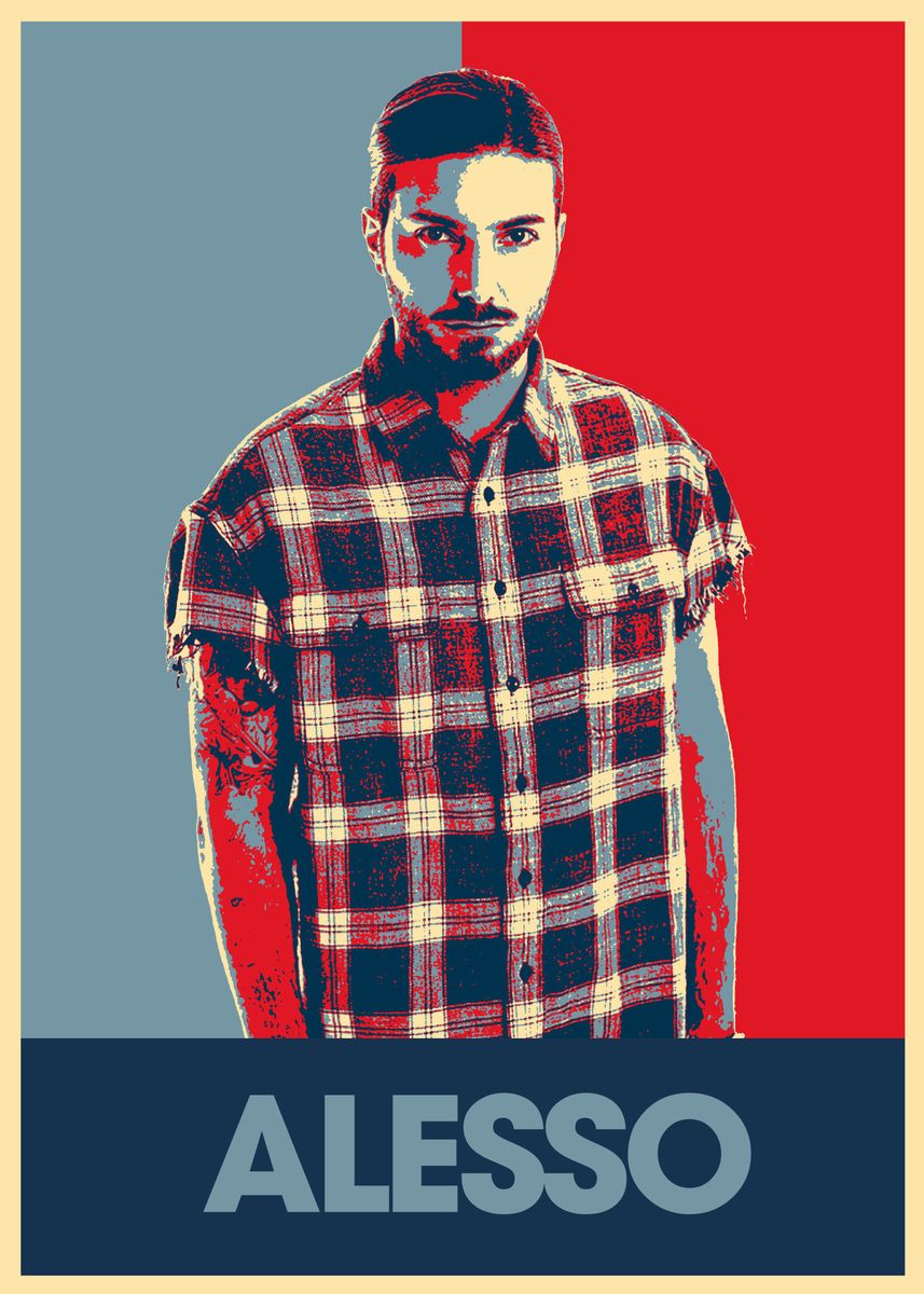 'Alesso' Poster, picture, metal print, paint by Cantrell Griffith ...