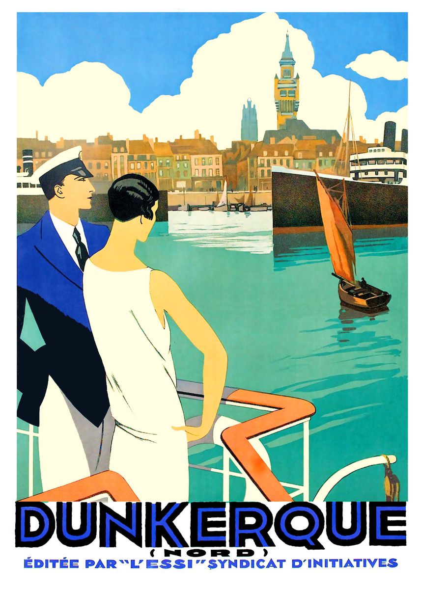 'Dunkirk' Poster, picture, metal print, paint by Long Shot | Displate