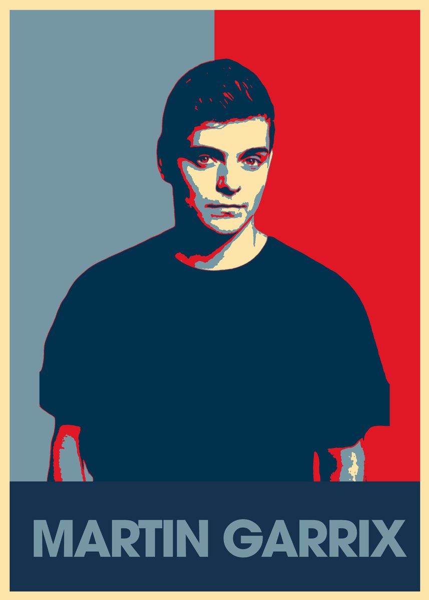 'Martin Garrix' Poster, picture, metal print, paint by Cantrell ...