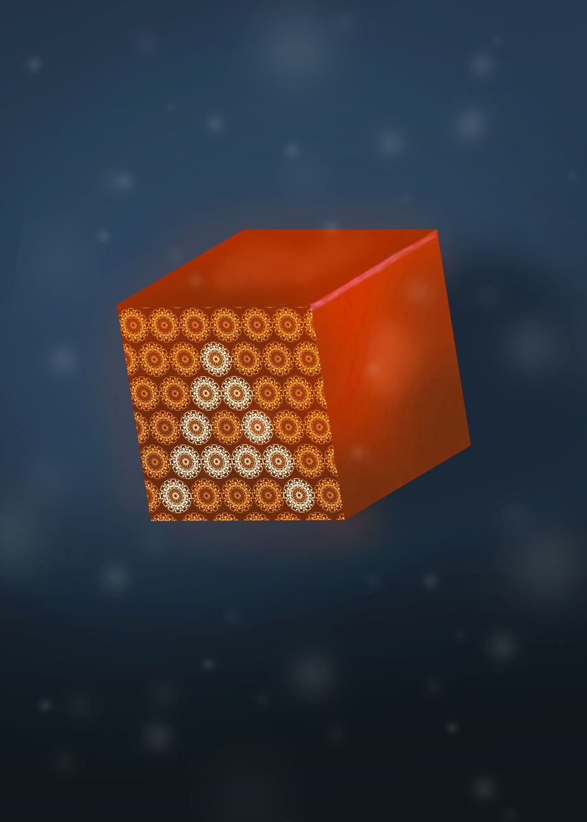 'mandela cube ' Poster, picture, metal print, paint by amin youjil ...