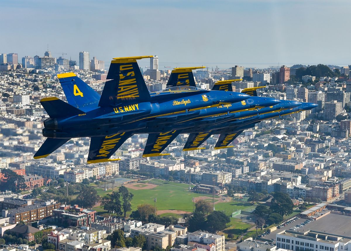 'Blue Angels' Poster by Conceptual Photography | Displate