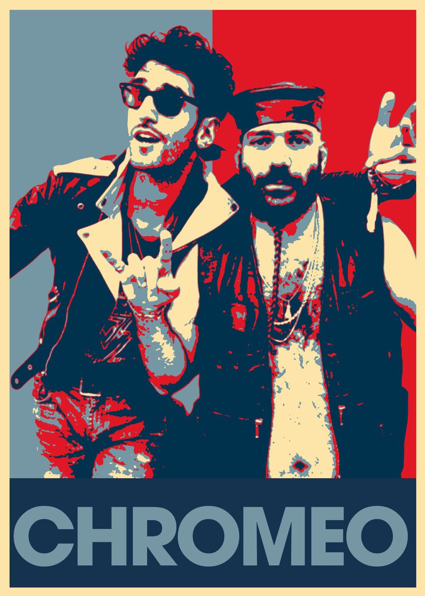 'Chromeo' Poster, picture, metal print, paint by Cantrell Griffith ...