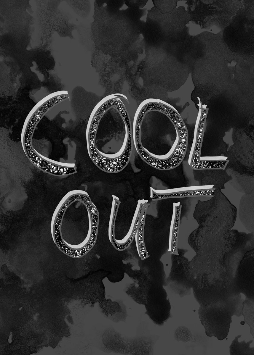 'COOL OUT 1' Poster by Anita's & Bella's Art | Displate