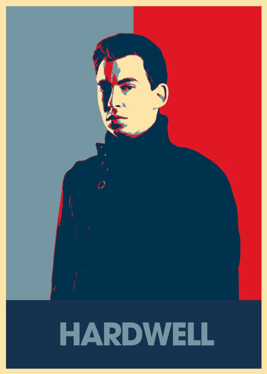 'Hardwell' Poster by Cantrell Griffith | Displate