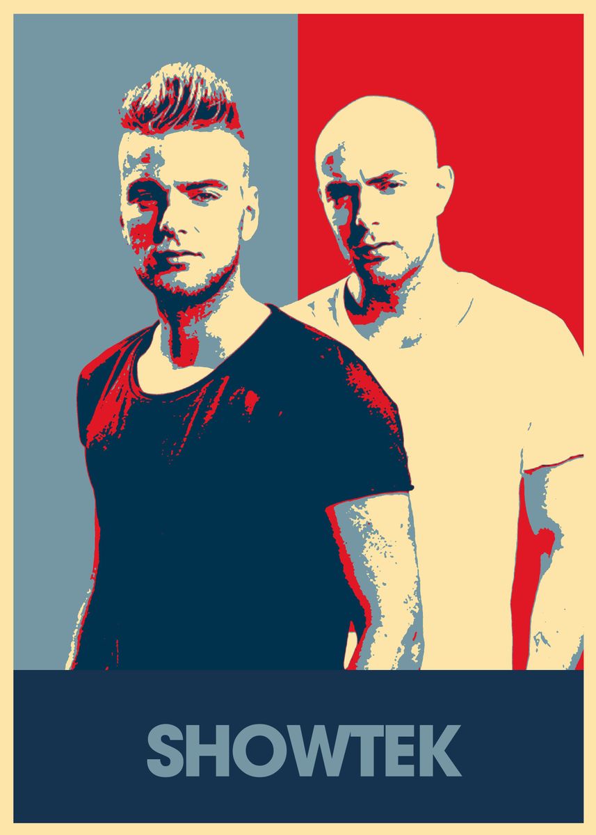 'Showtek' Poster by Cantrell Griffith | Displate