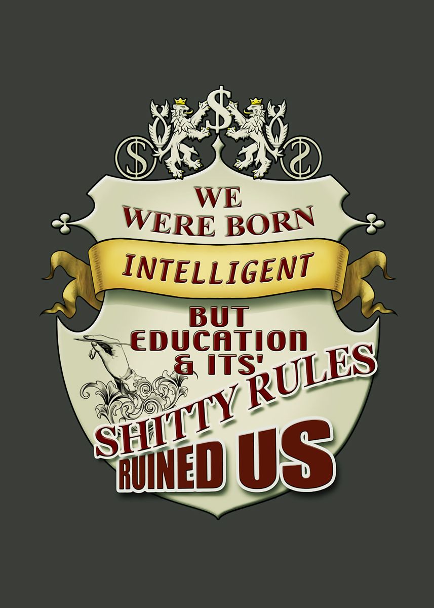 'THE RULES' Poster by adamlawless | Displate