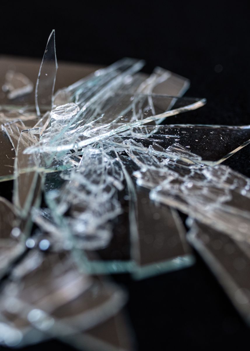 'Broken Glass' Poster by Svetlana Sewell | Displate