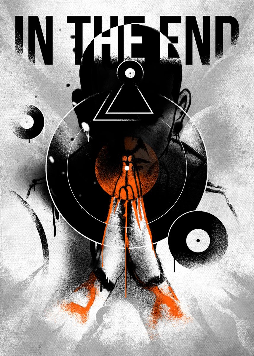 'In the End' Poster, picture, metal print, paint by Retina Creative ...