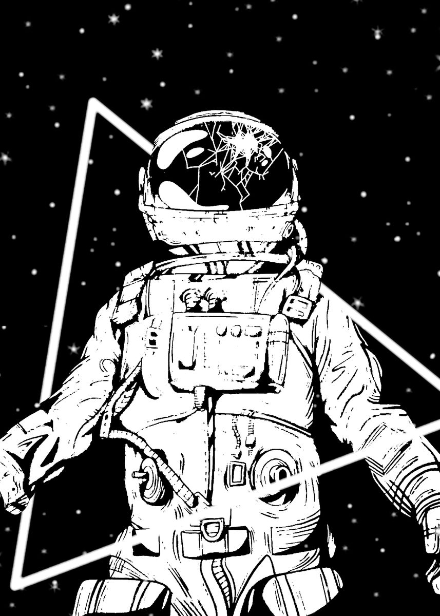 'Astroplate' Poster, picture, metal print, paint by Chaver wynes | Displate