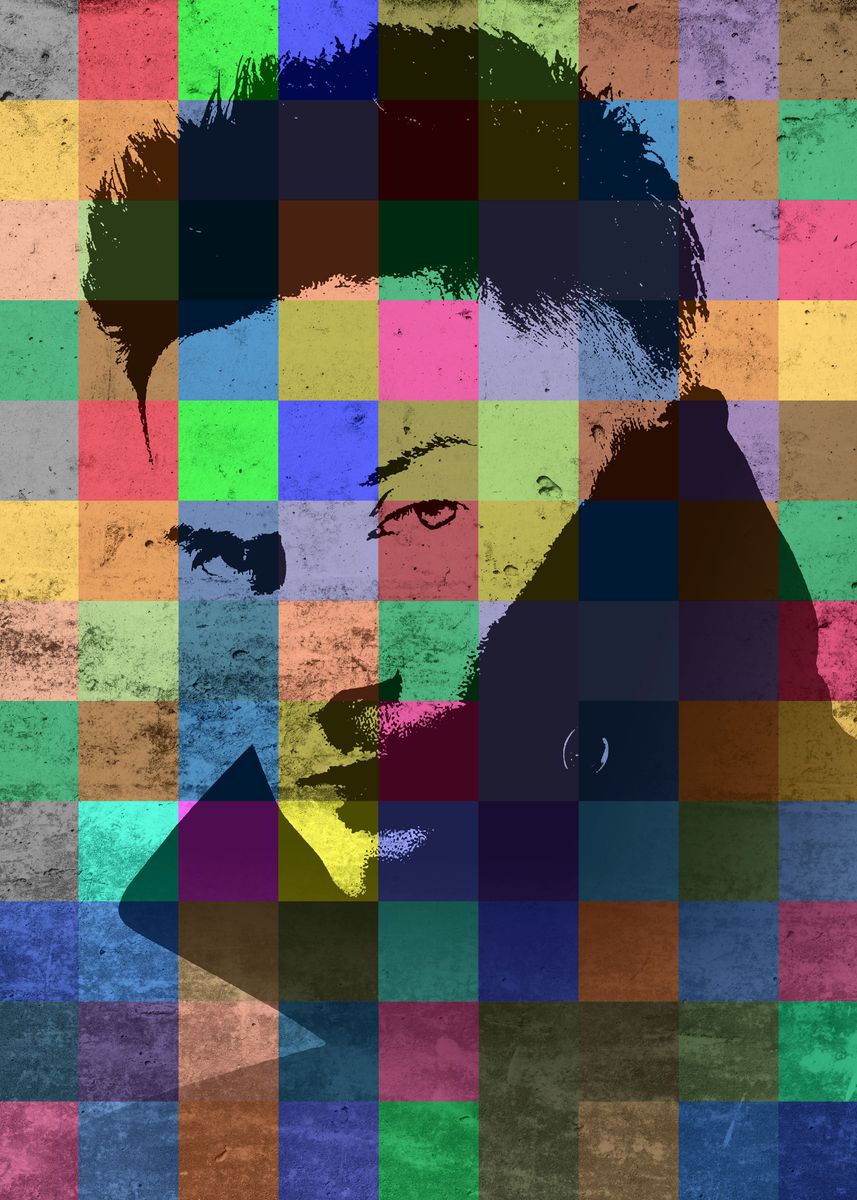 'Topher Grace Portrait' Poster, picture, metal print, paint by Design ...