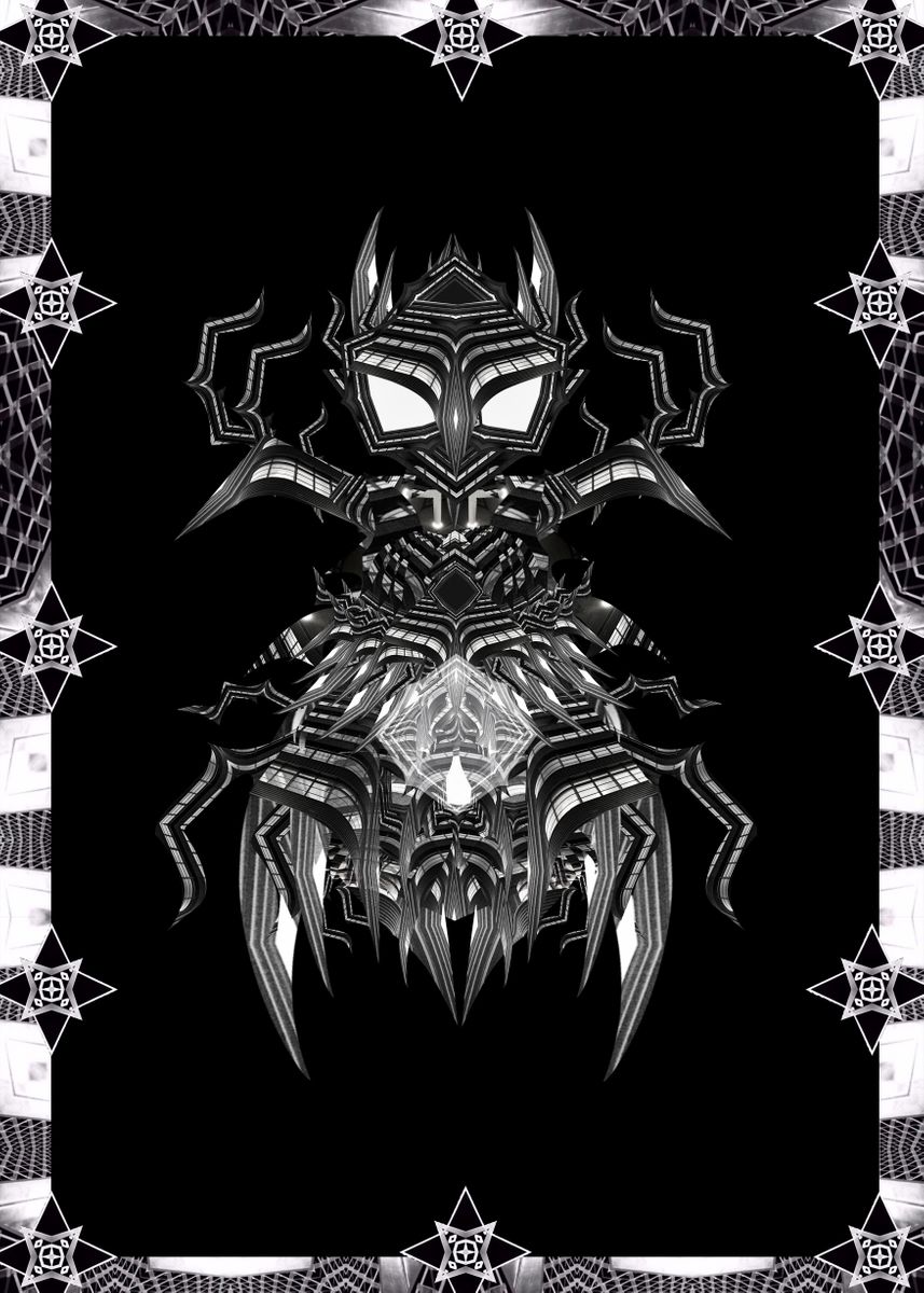 'INSECTOR' Poster, picture, metal print, paint by Diego Paredes | Displate