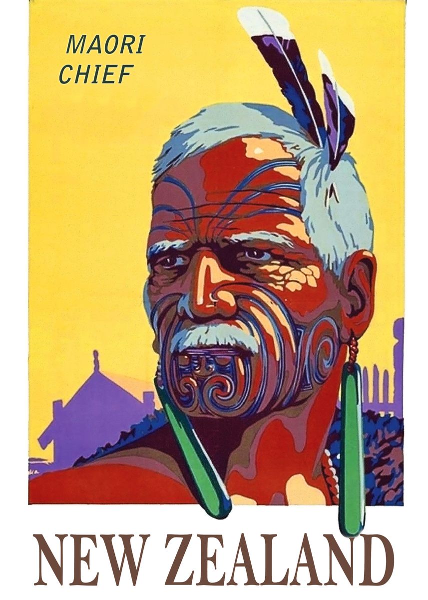 'New Zealand' Poster by Long Shot | Displate