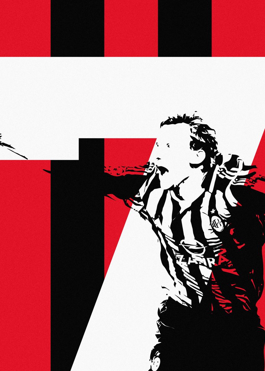 'andriy shevchenko' Poster, picture, metal print, paint by Loafofbread ...