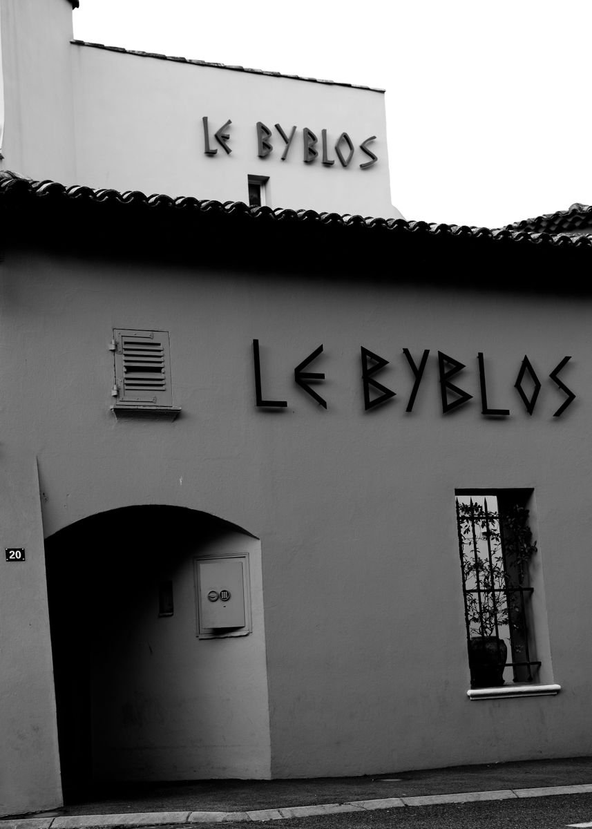 'Hotel Le Byblos' Poster, picture, metal print, paint by Tom ...