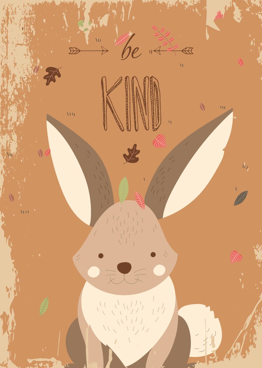 'Be Kind' Poster by Artmasons | Displate