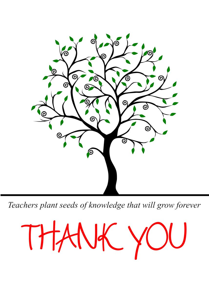'teacher class tree ' Poster, picture, metal print, paint by ...