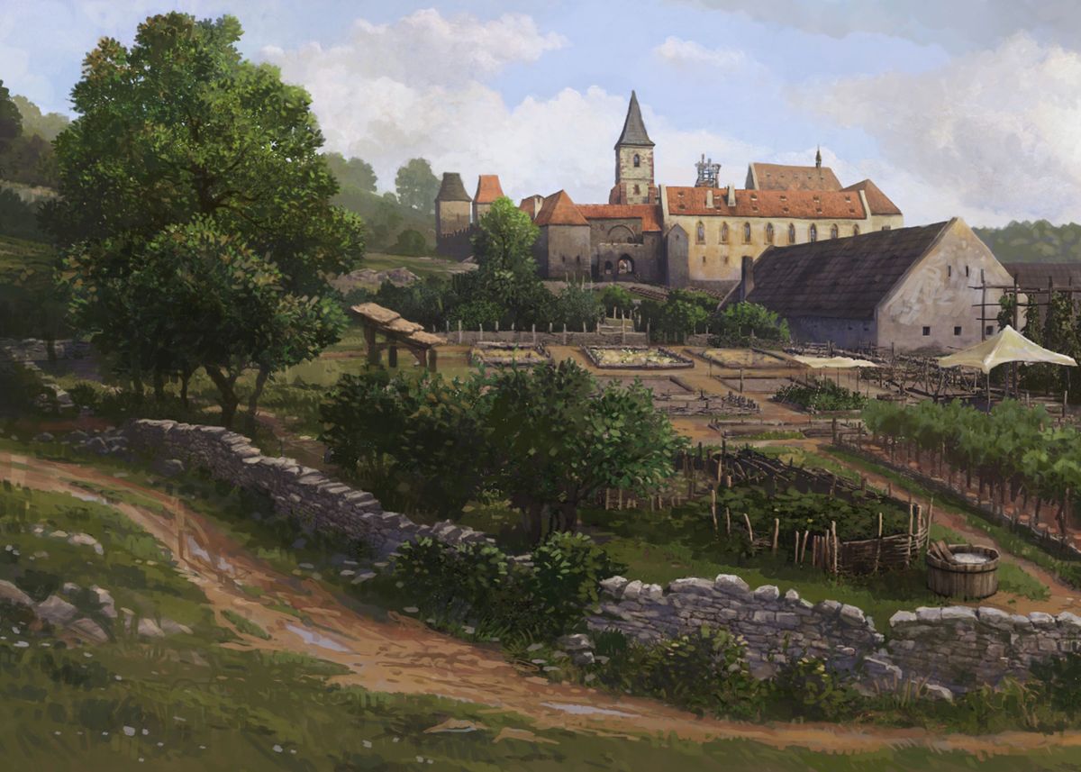 'Sasau Monastery 2' Poster by Kingdom Come Deliverance | Displate