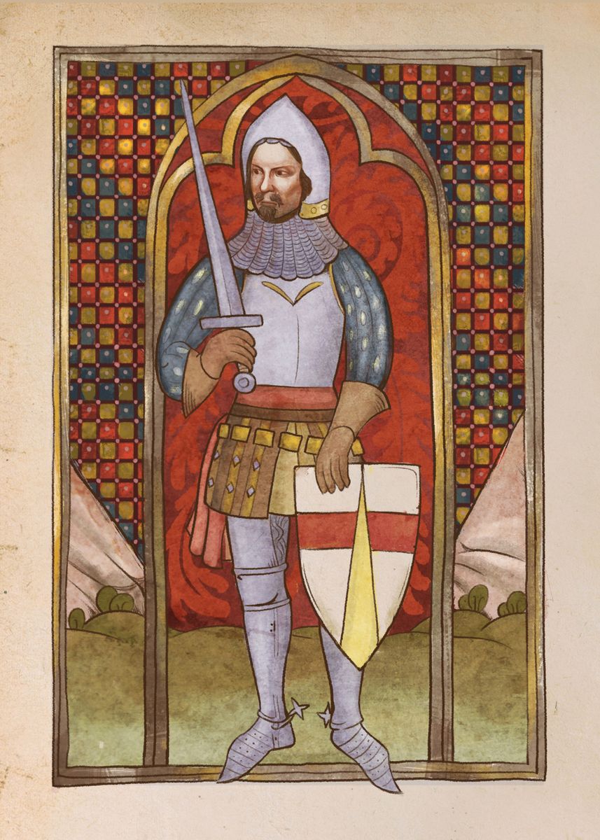 'Sir Radzig Kobyla 2' Poster, picture, metal print, paint by Kingdom ...