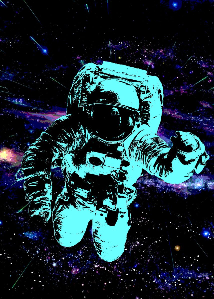 'Into the unknown' Poster by ANDRE MCKAY | Displate