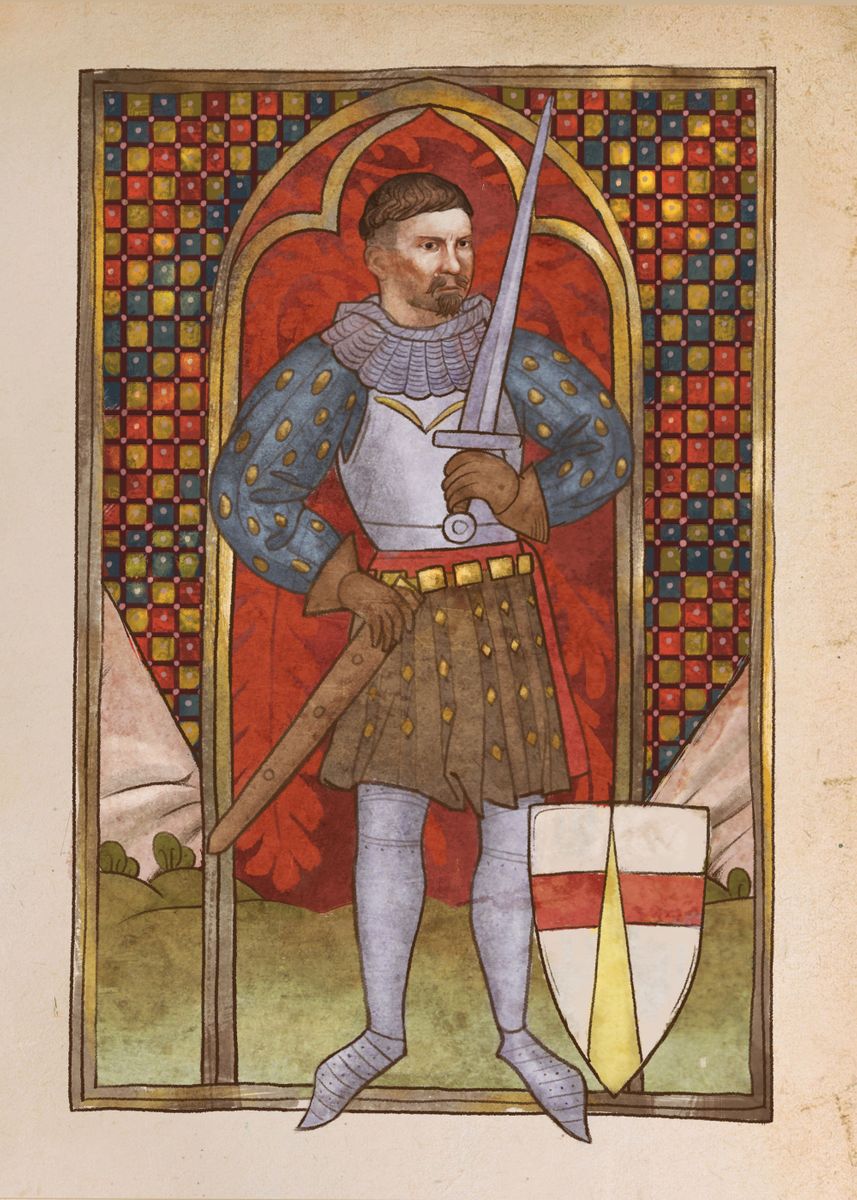 'Sir Radzig Kobyla 1' Poster, picture, metal print, paint by Kingdom ...