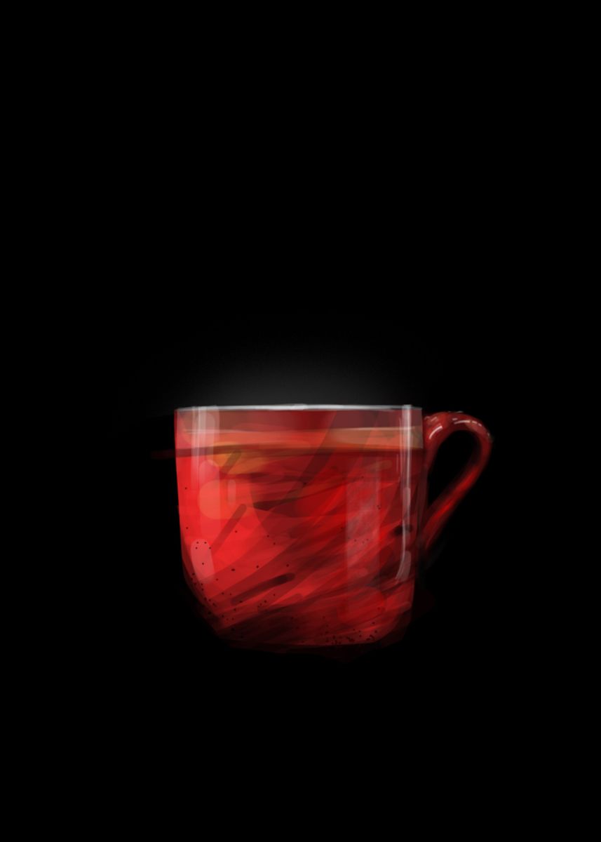 'hot Coffee' Poster, picture, metal print, paint by Ben | Displate